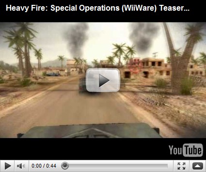Confira teaser trailer de Heavy Fire: Special Operations (WiiWare ...